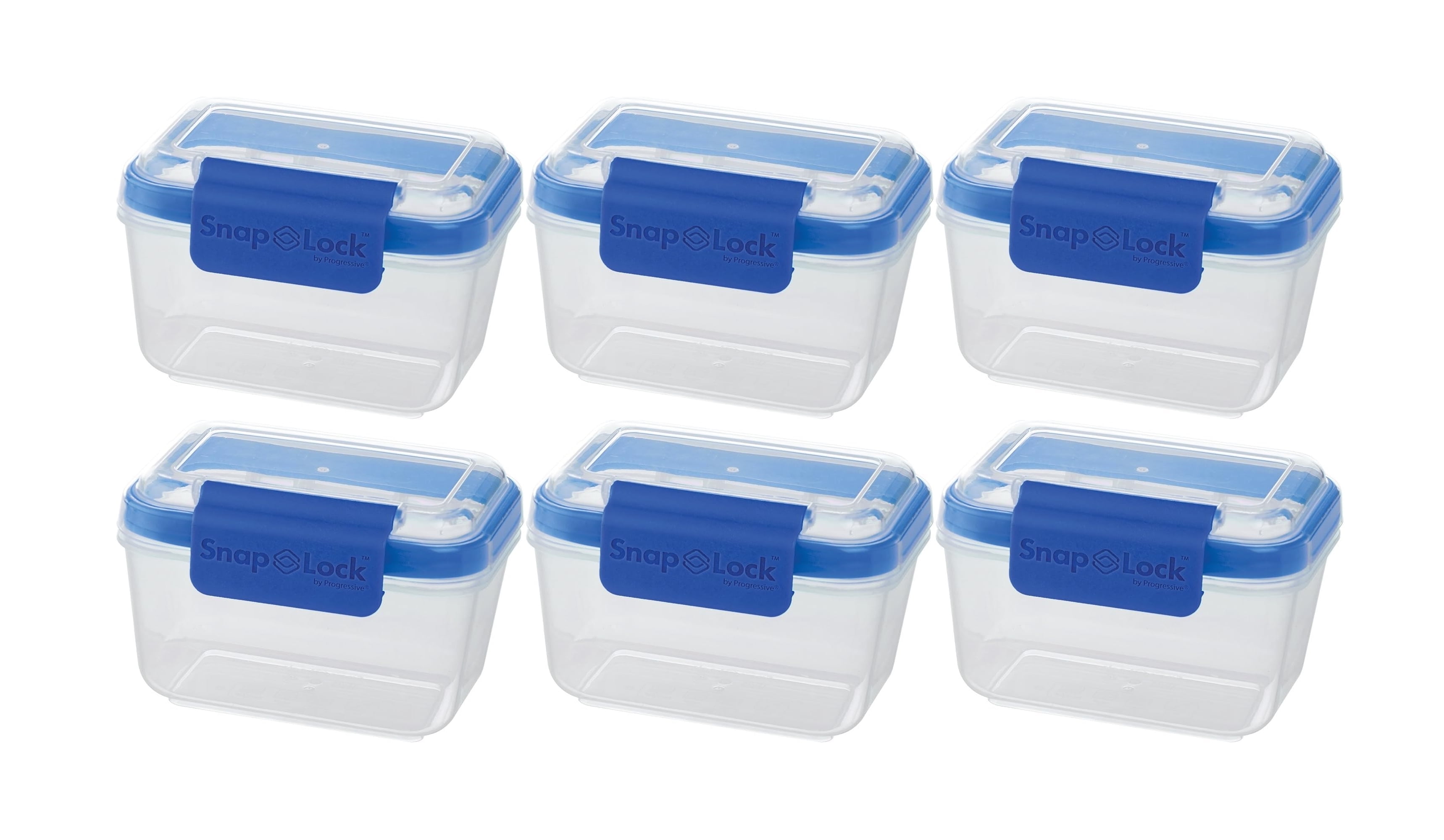 SnapLock by Progressive, 2 Cup Snack Container, Plastic, Freezer Safe ...