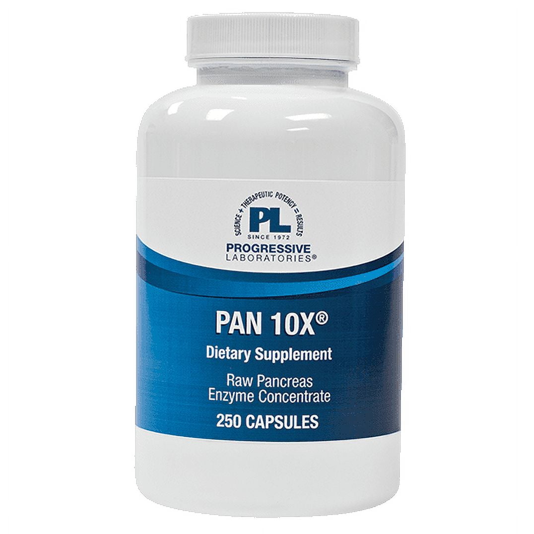Progressive Labs - Pan 10X 250 Capsules - Walmart.com
