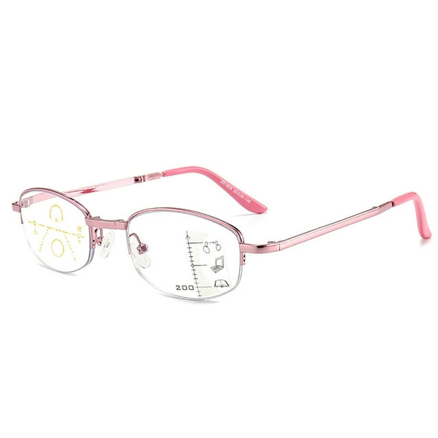 Progressive Multi-Focus Anti-Blue Light Reading Glasses Folding ...