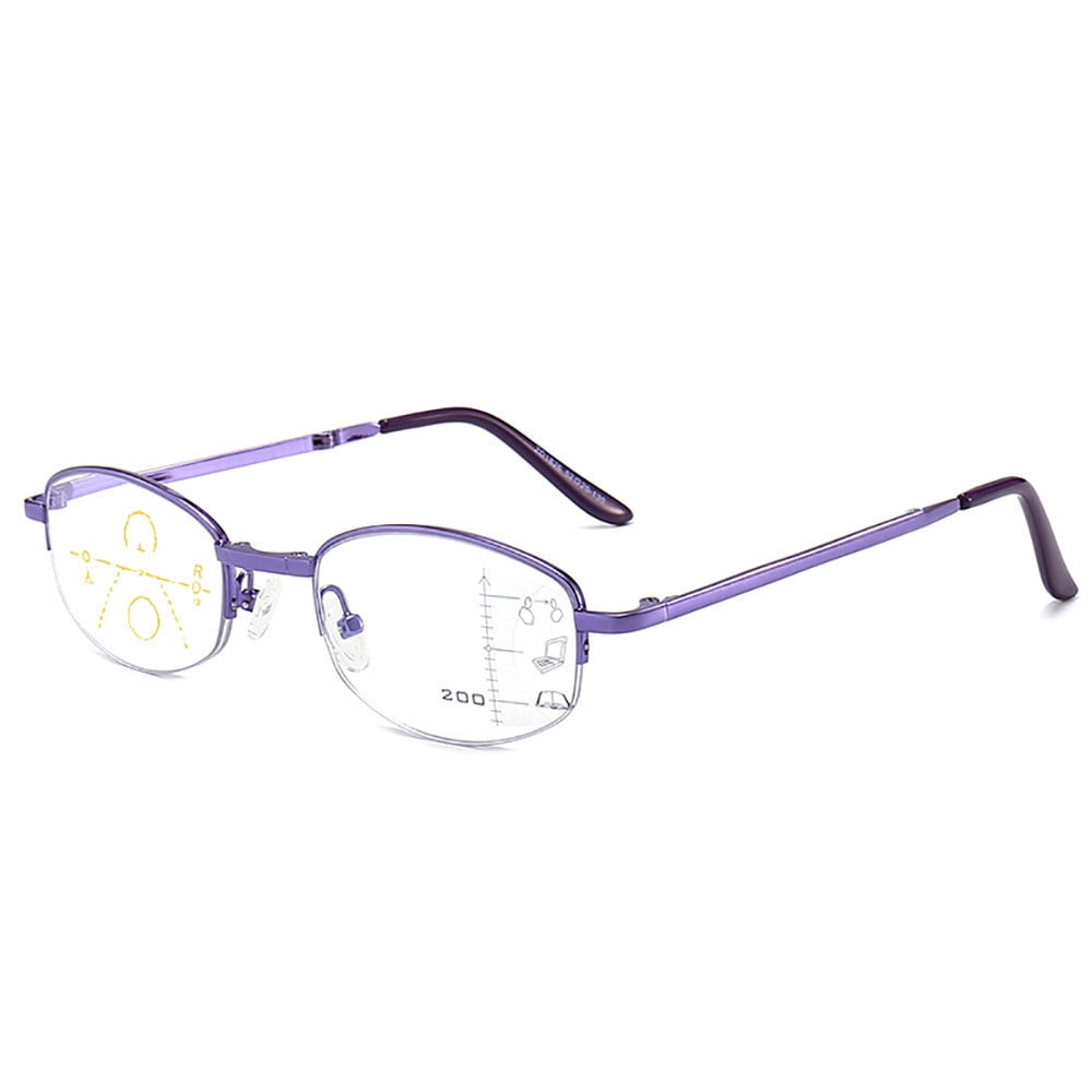 Progressive Multi-Focus Anti-Blue Light Reading Glasses Folding ...