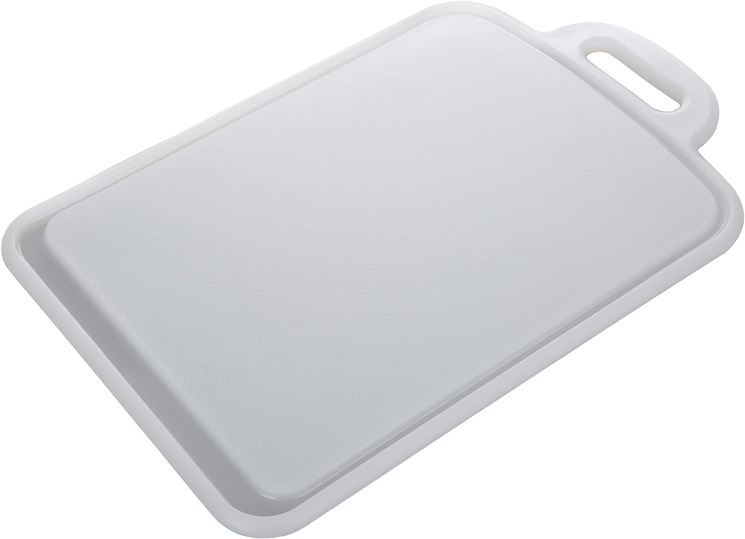 Prepworks by Progressive Large Cutting Board - White, Deep Grooves ...