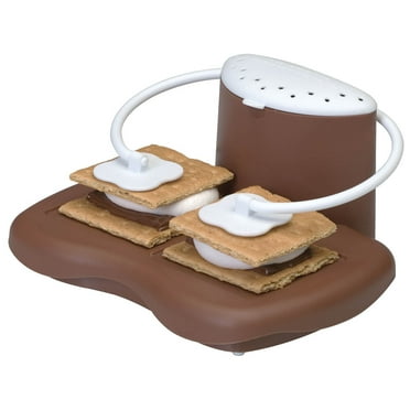 SHARPER IMAGE Electric Tabletop S'mores Maker Machine for Indoors, 6 ...