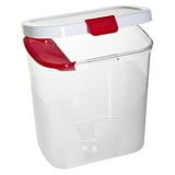 Progressive Flour Keeper 3.8 Quart Food Storage Container with Built-in ...