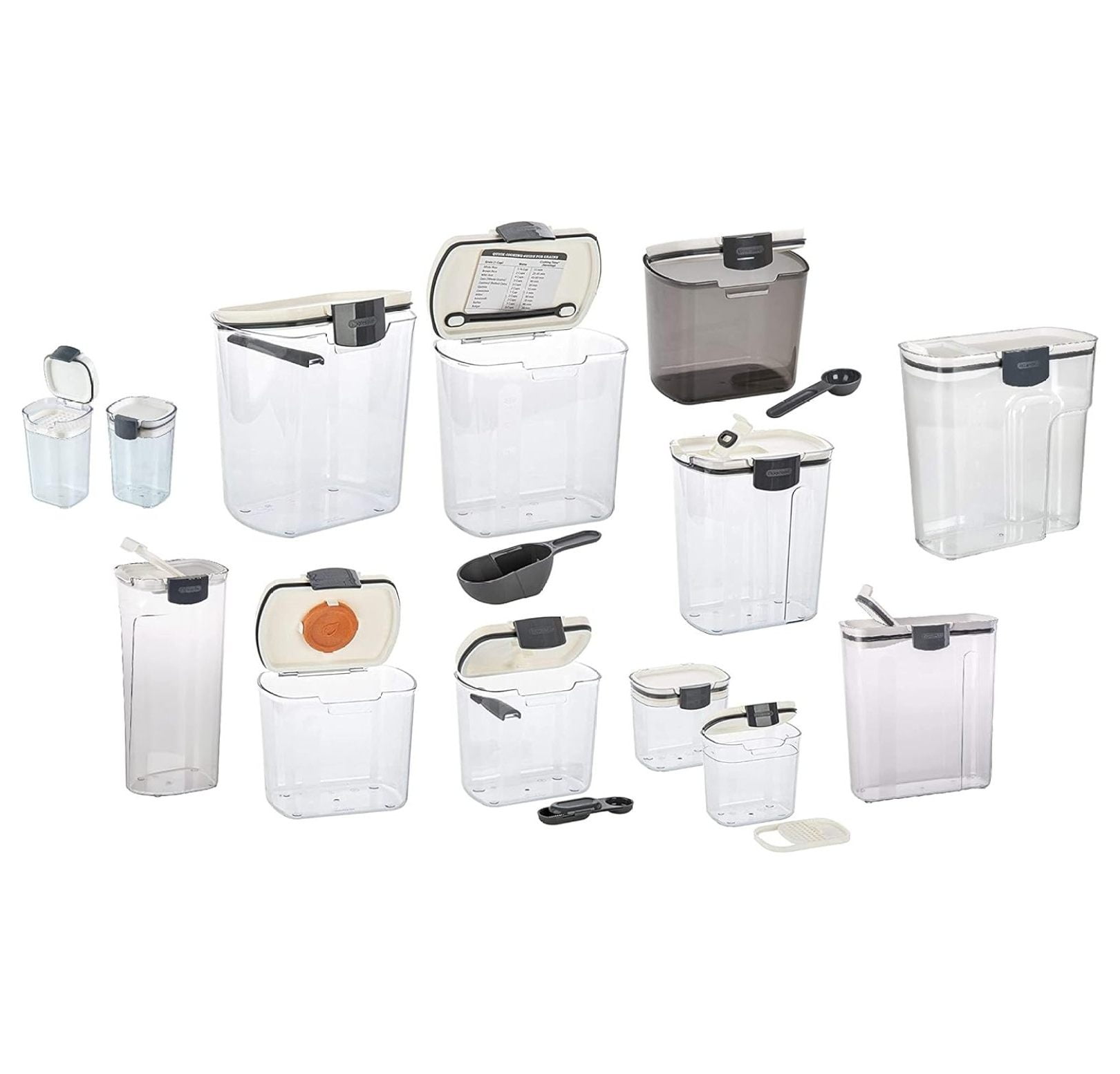 Progressive Prepworks ProKeeper 13 -Piece Kitchen Clear Plastic ...