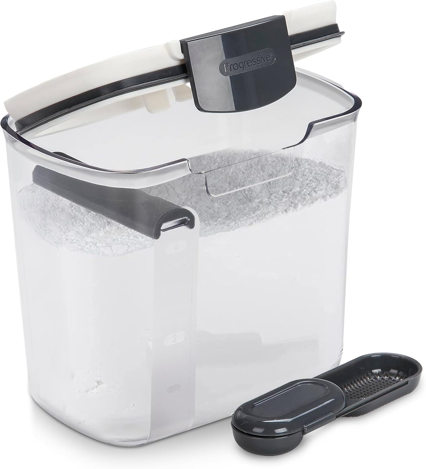 Progressive ProKeeper 1.4 Quart Airtight Powdered Sugar Storage ...