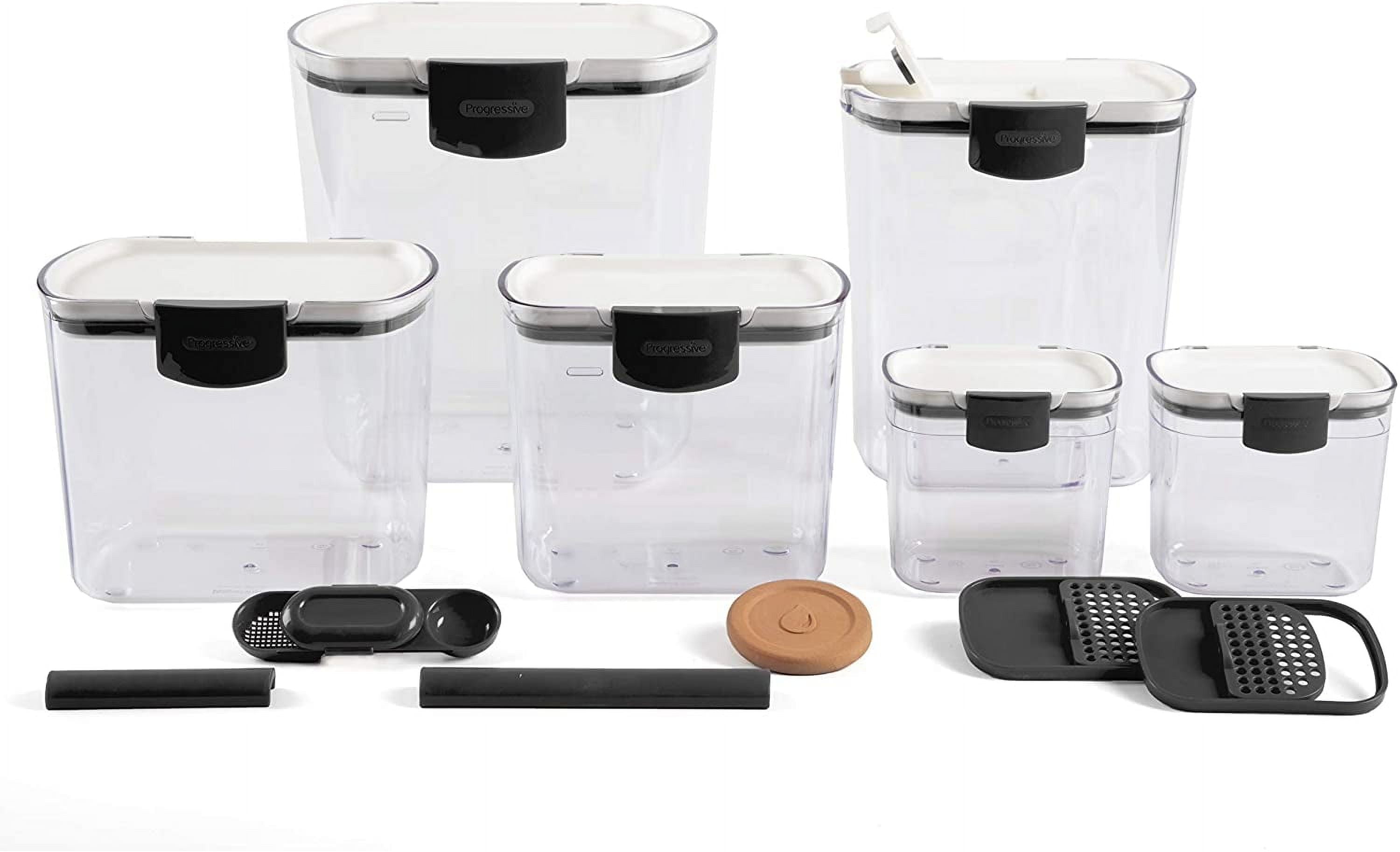 Progressive ProKeeper Baker's Airtight Kitchen Storage Canister ...