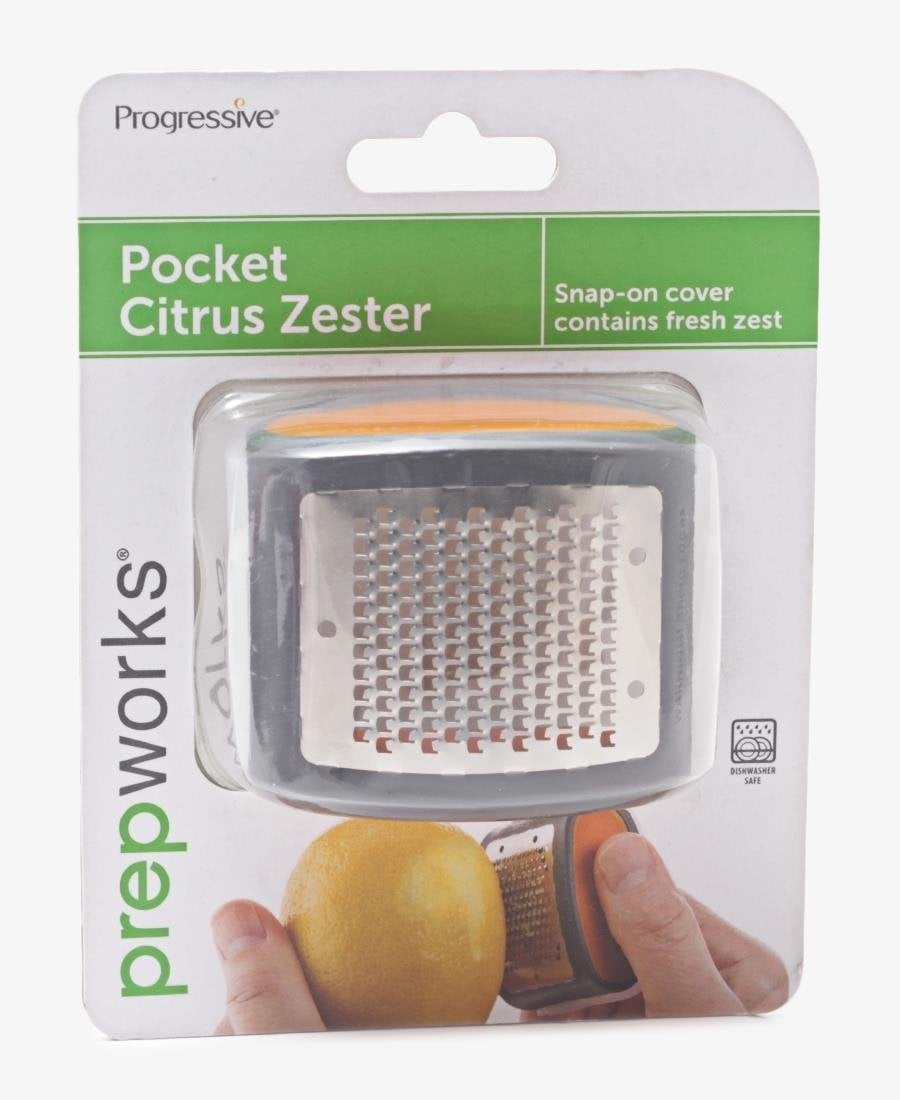 Progressive-Progressive Prepworks Pocket Stainless Steel Zester - 2.5 x 2.5 x 1.25 inches ...