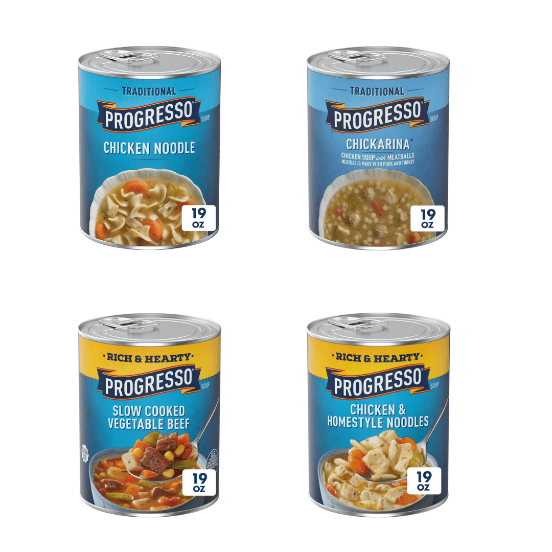 Progresso 8-Pack Soup Sampler – A Delicious Variety of Comforting Soups ...