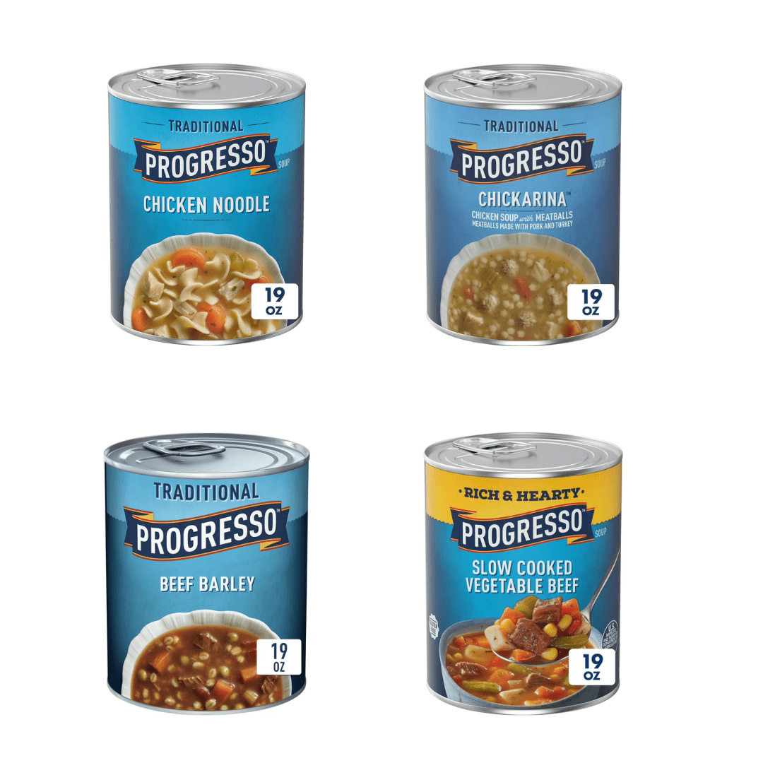 Progresso 8-Soup Variety Collection – Wholesome & Satisfying Flavors in ...