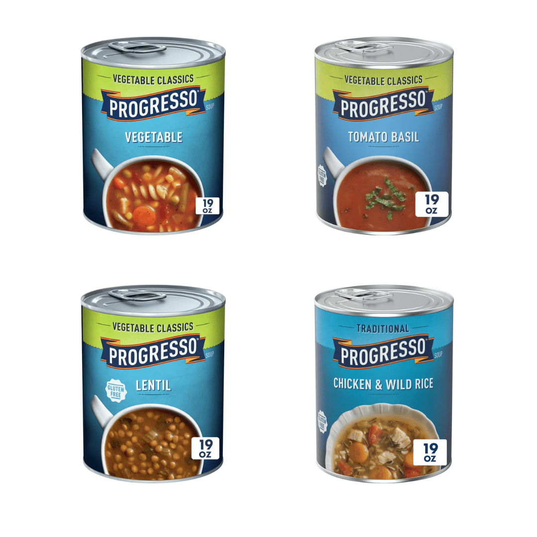 Progresso 8-Variety Classic Soup Pack – A Taste of Comfort in Every Can ...