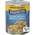 Progresso Creamy Chicken & Homestyle Noodles Soup, Rich & Hearty Canned Soup, 18.5 oz - Walmart.com