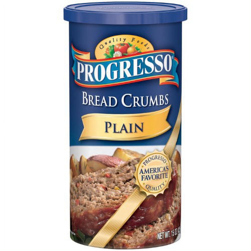 Progresso Plain Bread Crumbs 15 oz (Pack of 20) - Walmart.com