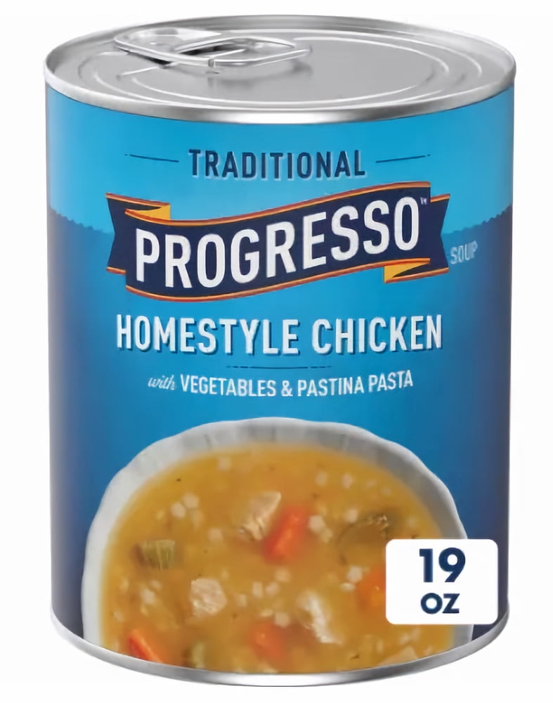 Progresso Soup Traditional, Homestyle Chicken with Vegetables and Pasta ...