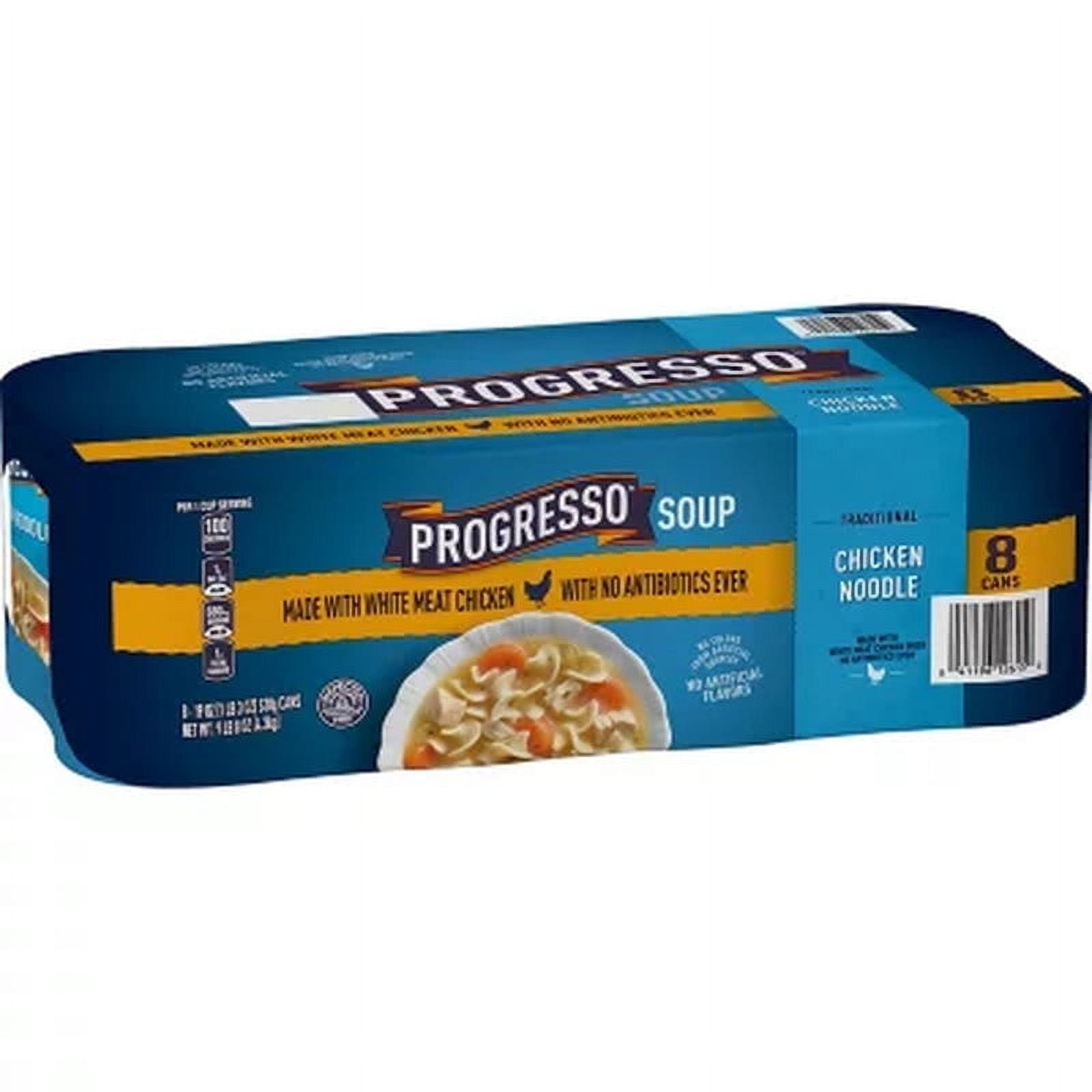 Progresso Traditional Chicken Noodle Soup 19 Oz., 8 Pk. - Walmart.com