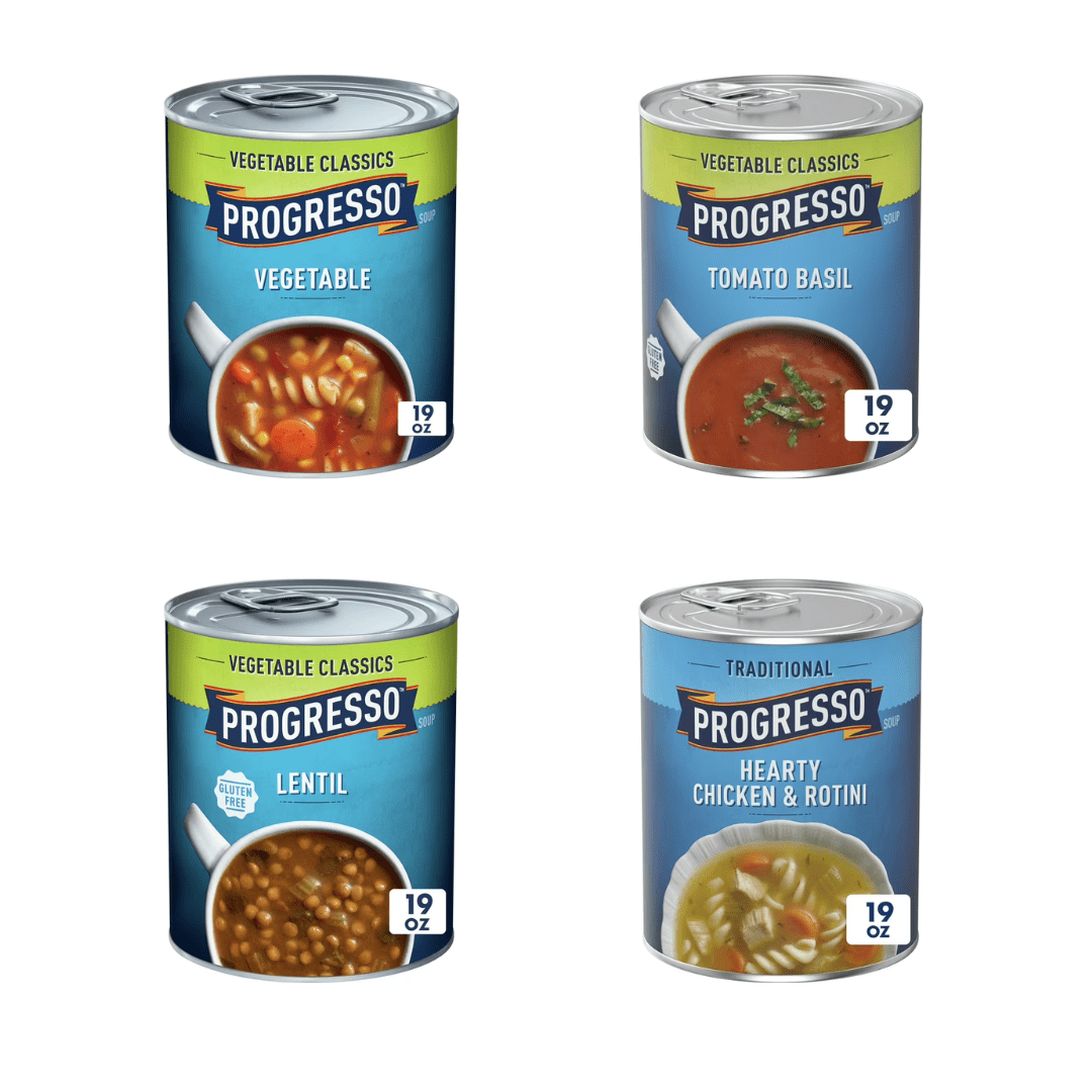 Progresso Ultimate Soup Pack – 8 Hearty, Flavorful Soups for Quick ...