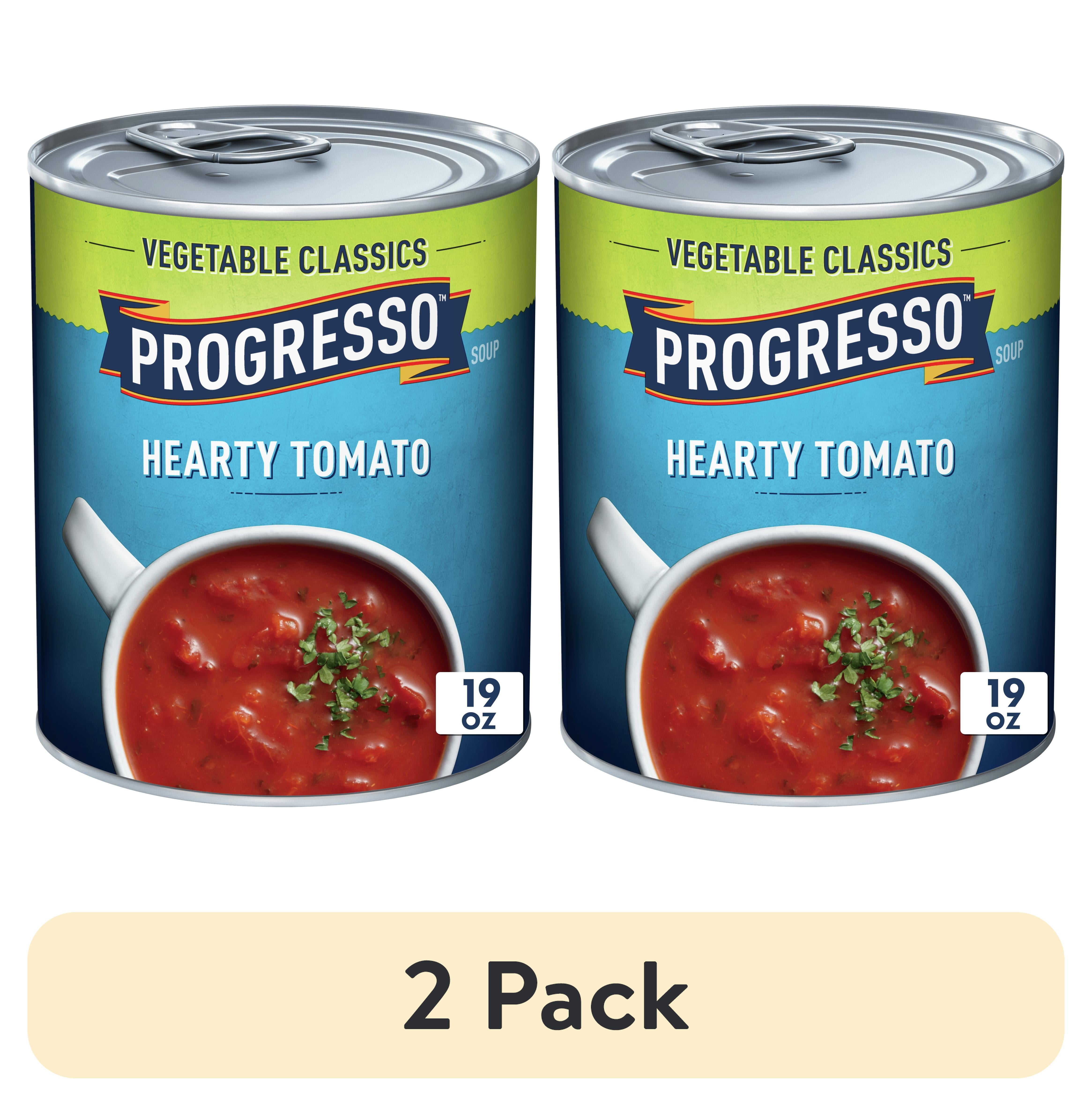 (2 pack) Progresso Vegetable Classics, Hearty Tomato Soup, Gluten Free ...
