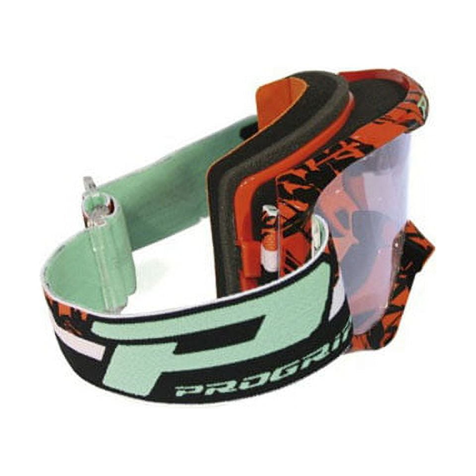 Progrip Goggles - 3450 Fluorescent Orange/blk - Walmart.com