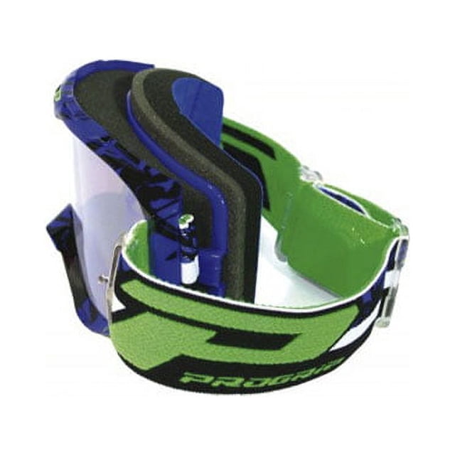 Progrip Goggles - 3450 Fluorescent Lite Blue/blk - Walmart Business ...