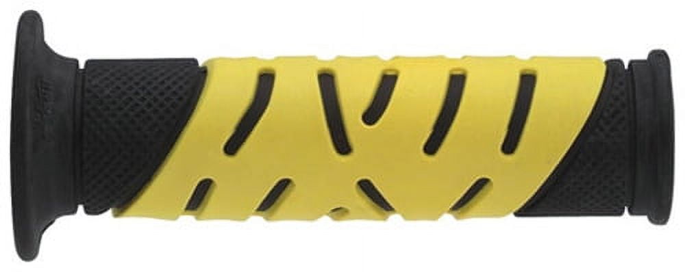 Pro Grip - 719Bkyl - 719 Dual Density Road Grips Open End, Black/Yellow ...