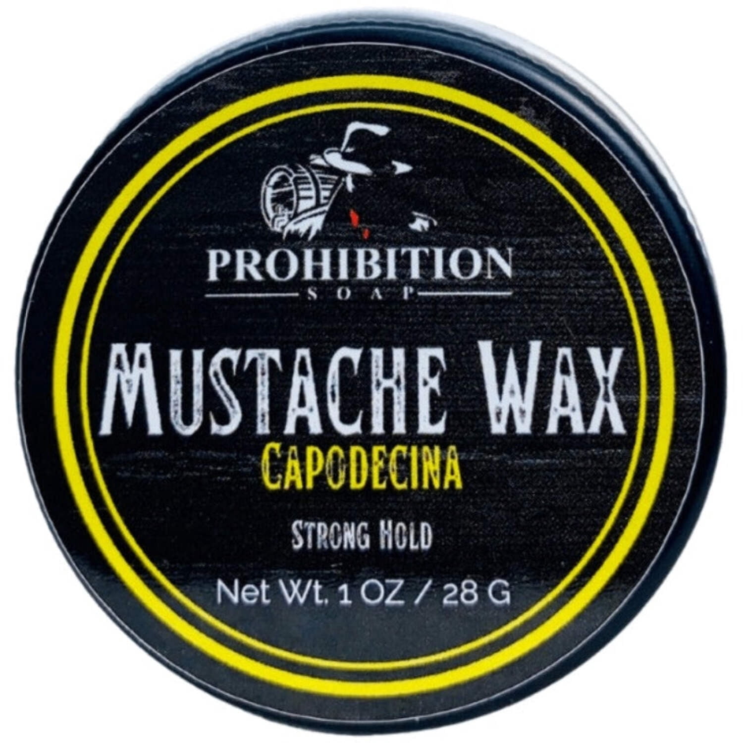 Prohibition Soap Mustache Wax | Capodecina | for Styling Mustache or ...