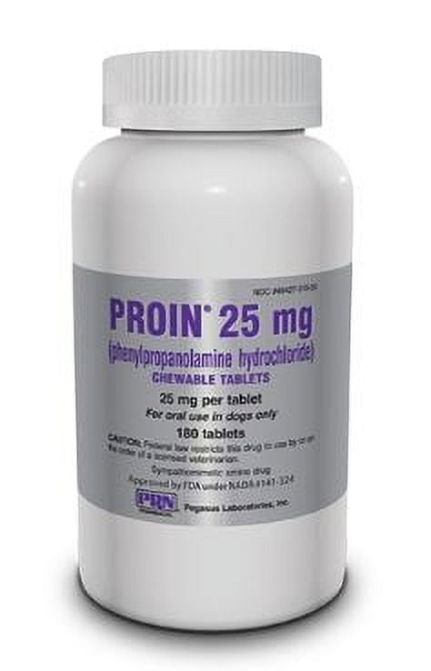 Proin (Phenylpropanolamine Hydrochloride) Chewable Tablets, 25MG HSA ...