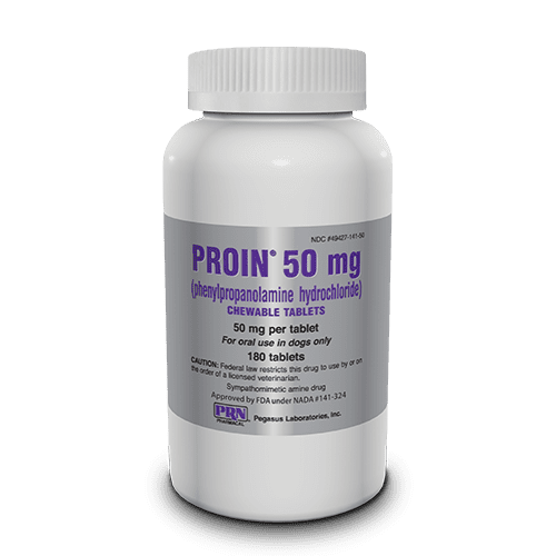 Proin (Phenylpropanolamine Hydrochloride) Chewable Tablets, 50MG ...