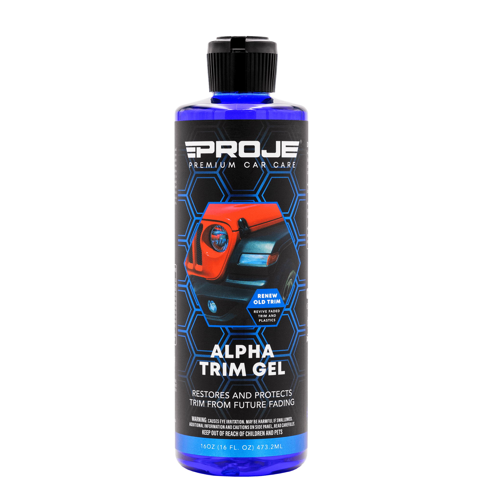 Proje Alpha Trim Gel, Trim Coat For Cars, Trim Restorer, Restores and ...