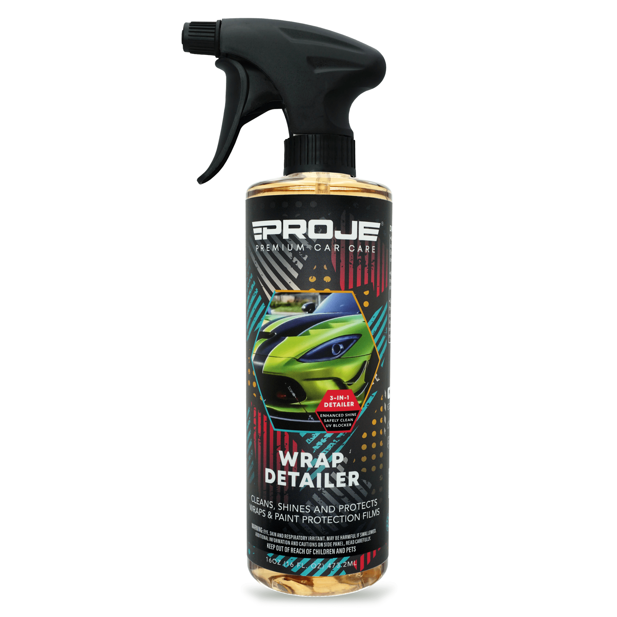 Proje Wrap Detailer, Vinyl Wrap Quick Detailer, Prevents Fading ...