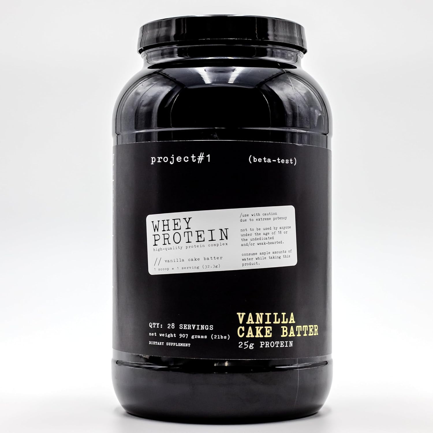 Project #1 Whey Protein Plus Powder: 25g, Muscle Growth & Recovery ...