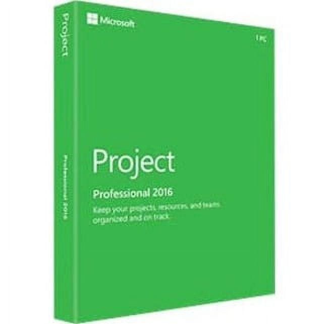 Microsoft Project 2016 Professional - 1 PC - Walmart.com