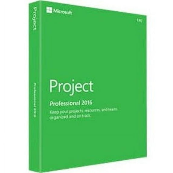 Microsoft Project 2016 Professional - 1 PC - Walmart.com