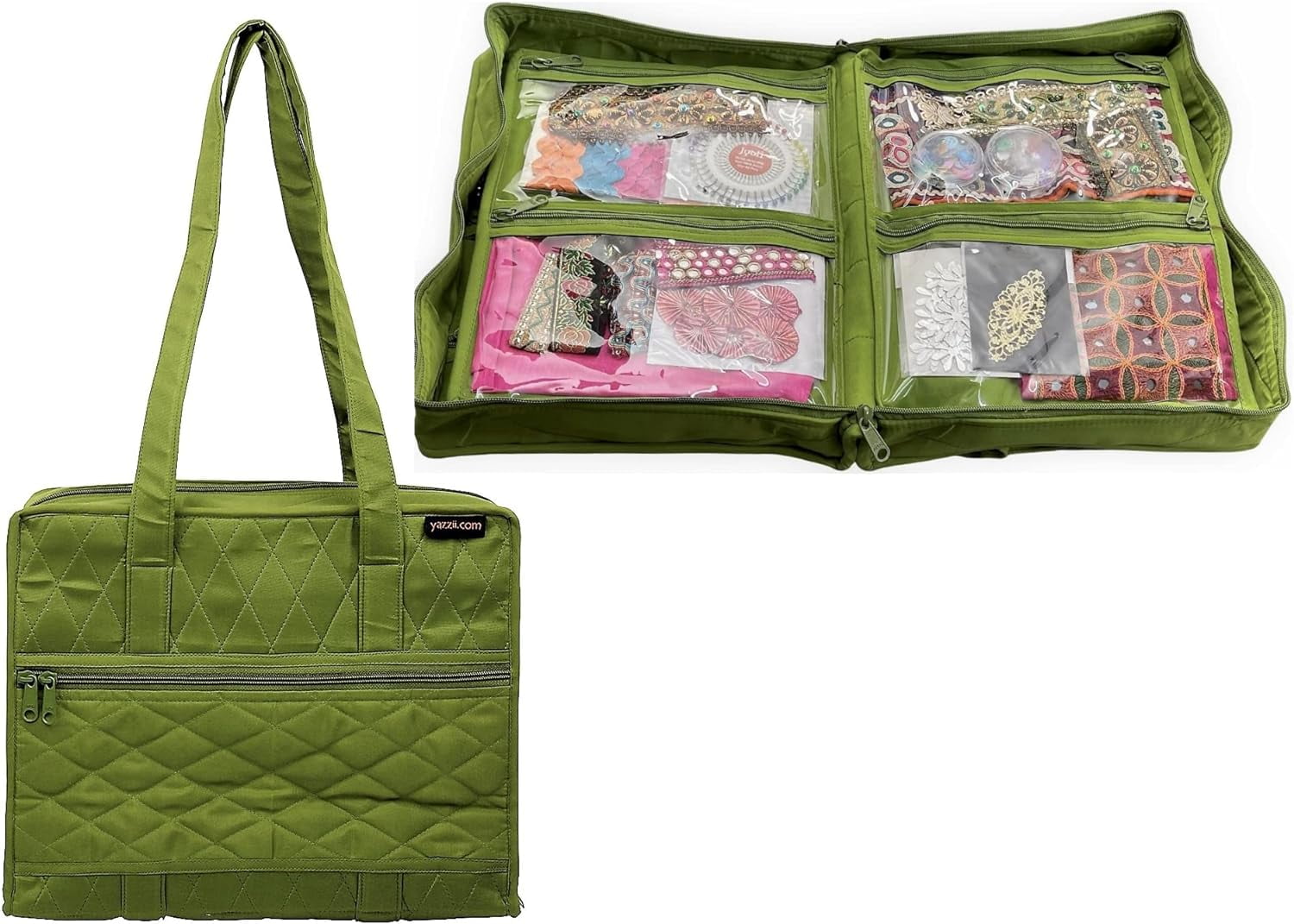 Project Bag W 19 Pockets - Portable Storage Organizer - Multipurpose ...