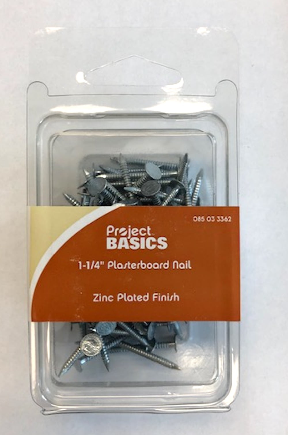 Project Basics 085-03-3362 100 Pack 1 1/4" Plasterboard Nails - Walmart.com