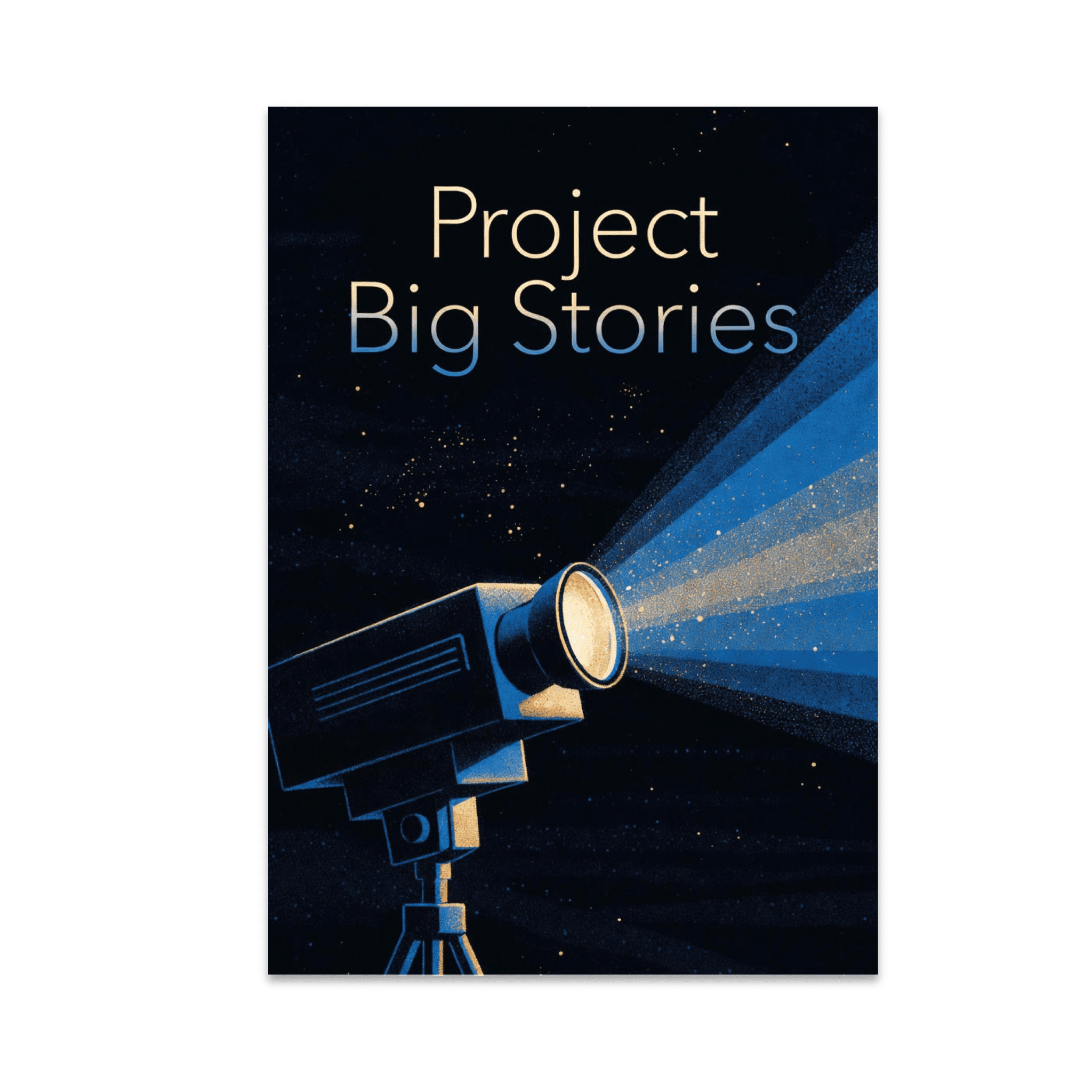 Project Big Stories Cinematic Art - Movie Enthusiast - 13x19 Poster ...