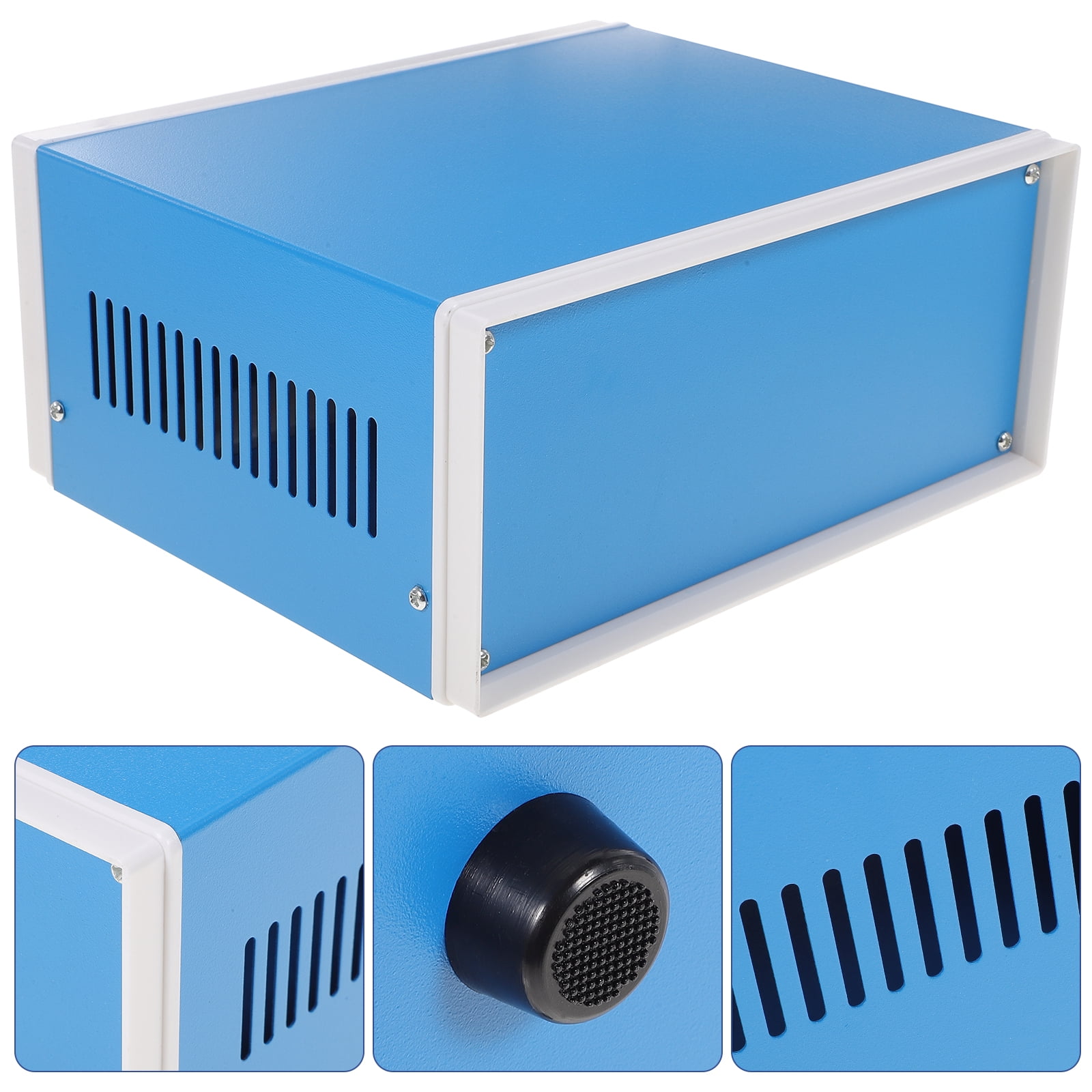 Project Box Metal Enclosure Box Electronic Junction Box Preventive Case ...