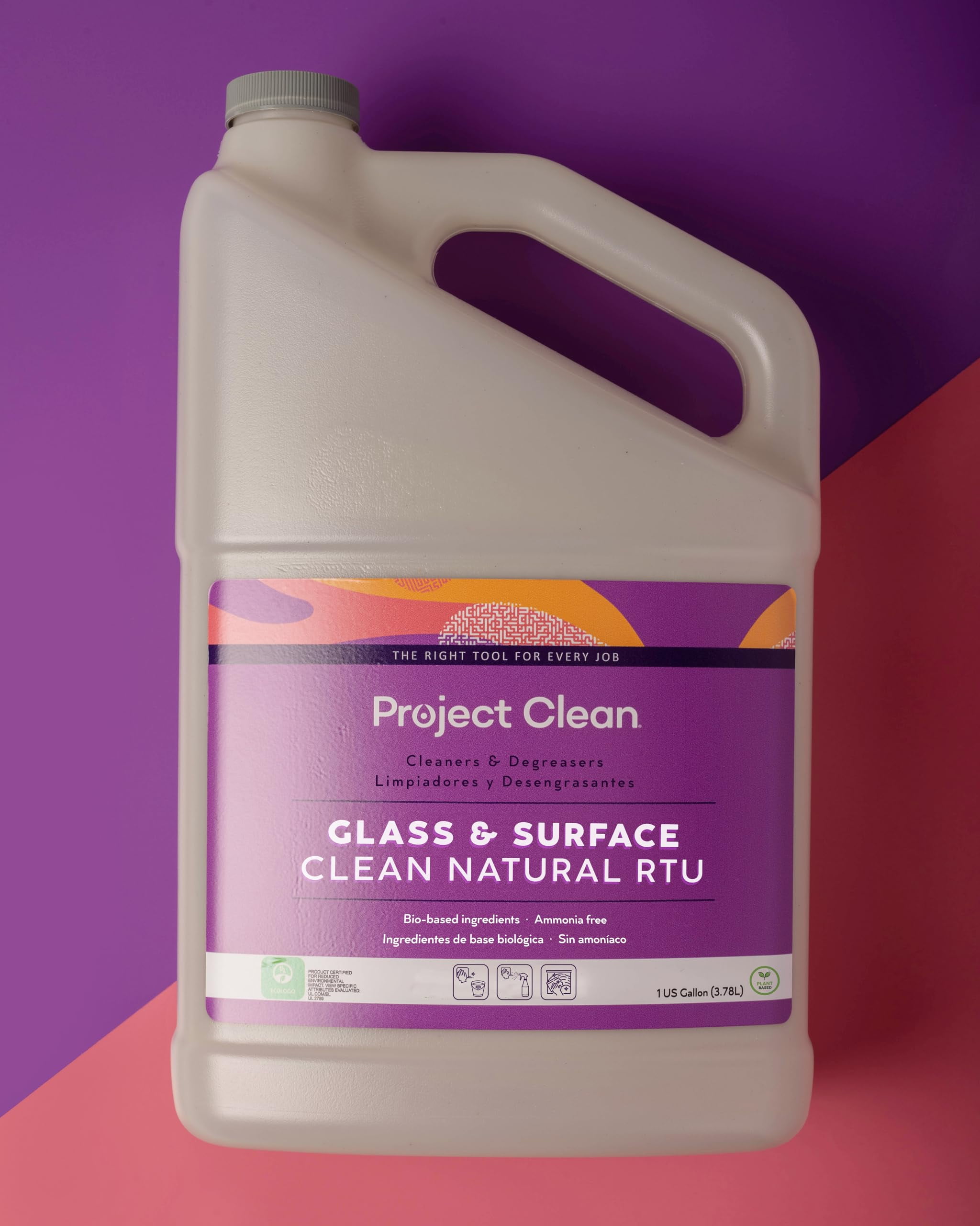 Project Clean Glass & Surface Clean Natural RTU C31 - Walmart.com