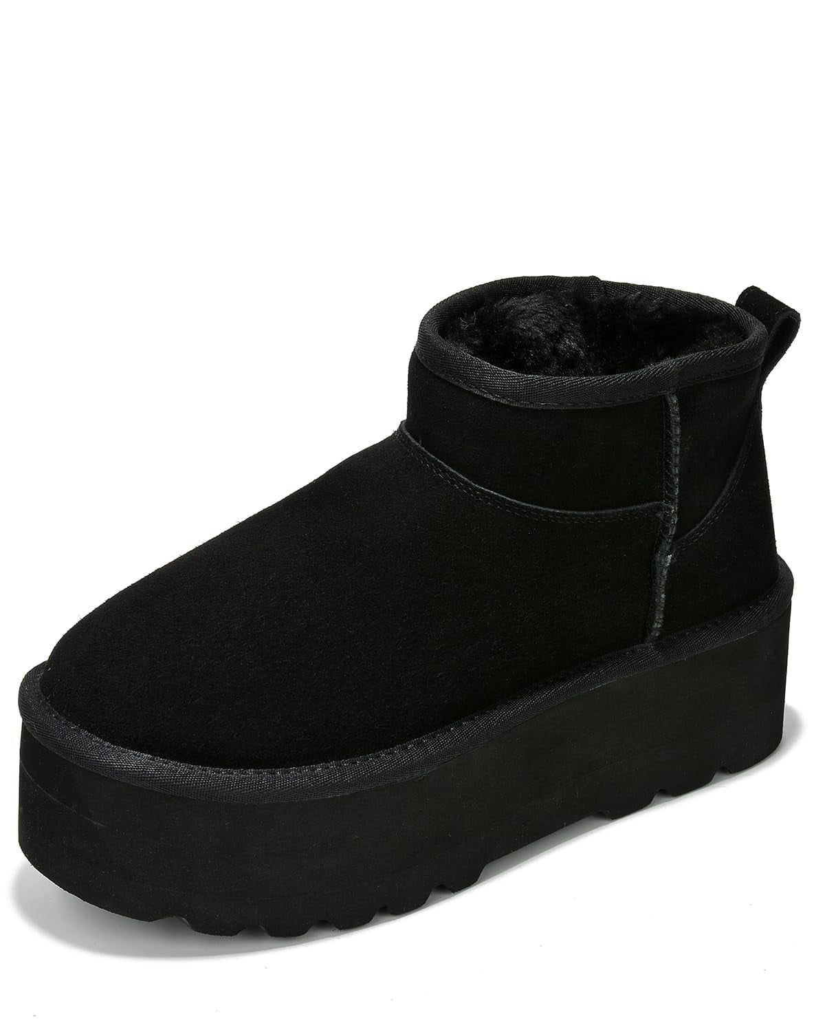 Project Cloud 100% Genuine Suede Leather Ankle Boots for Women (Huggy ...