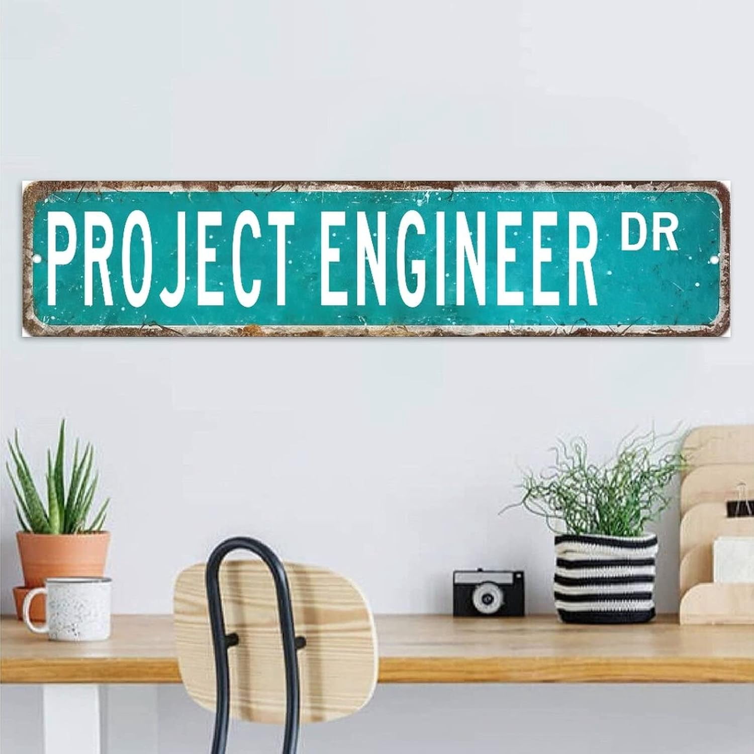 Project Engineer Rustic Decor Signs Funny Wood Sign Decorative Career ...