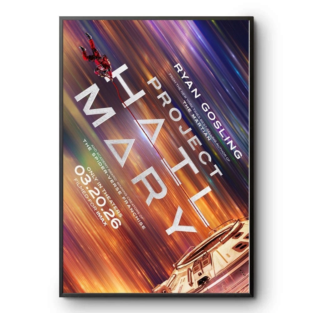 Project Hail Mary movie 2026 Poster&Canvas - Walmart Business Supplies