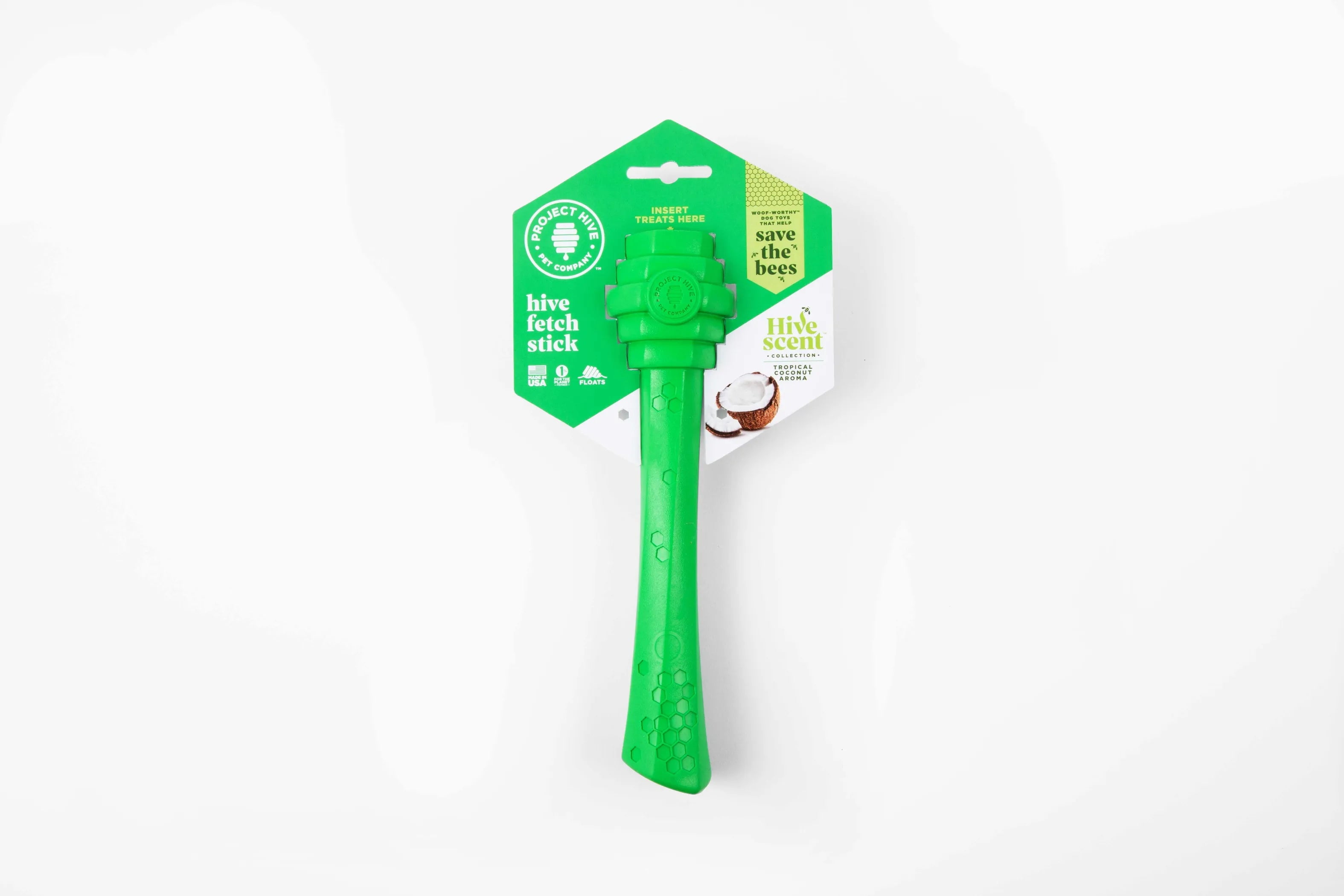 Project Hive Tropical Coconut Scent Hive Fetch Stick Green - Walmart.com