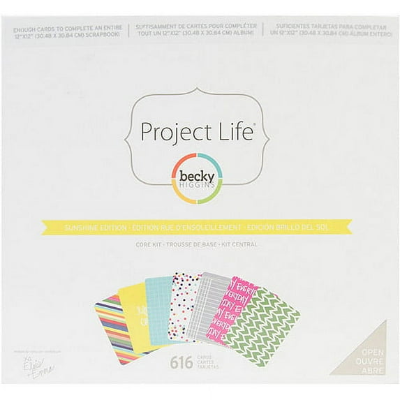 Project Life Core Kit-sunshine Edition - Walmart.com