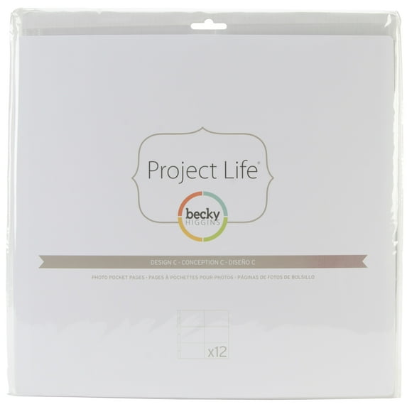Project Life Photo Pocket Pages, 12pk - Walmart.com