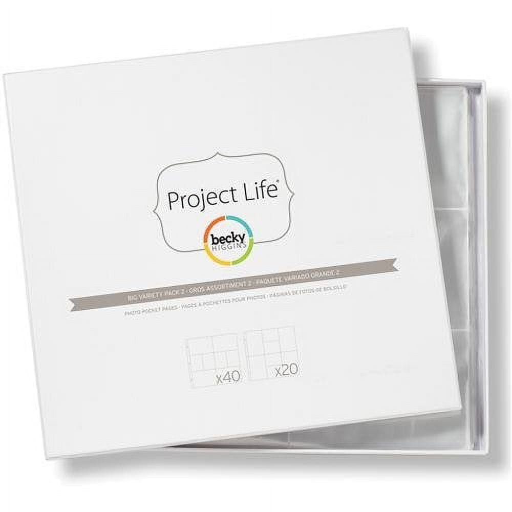 Project Life Photo Pocket Pages, 60pk - Walmart.com