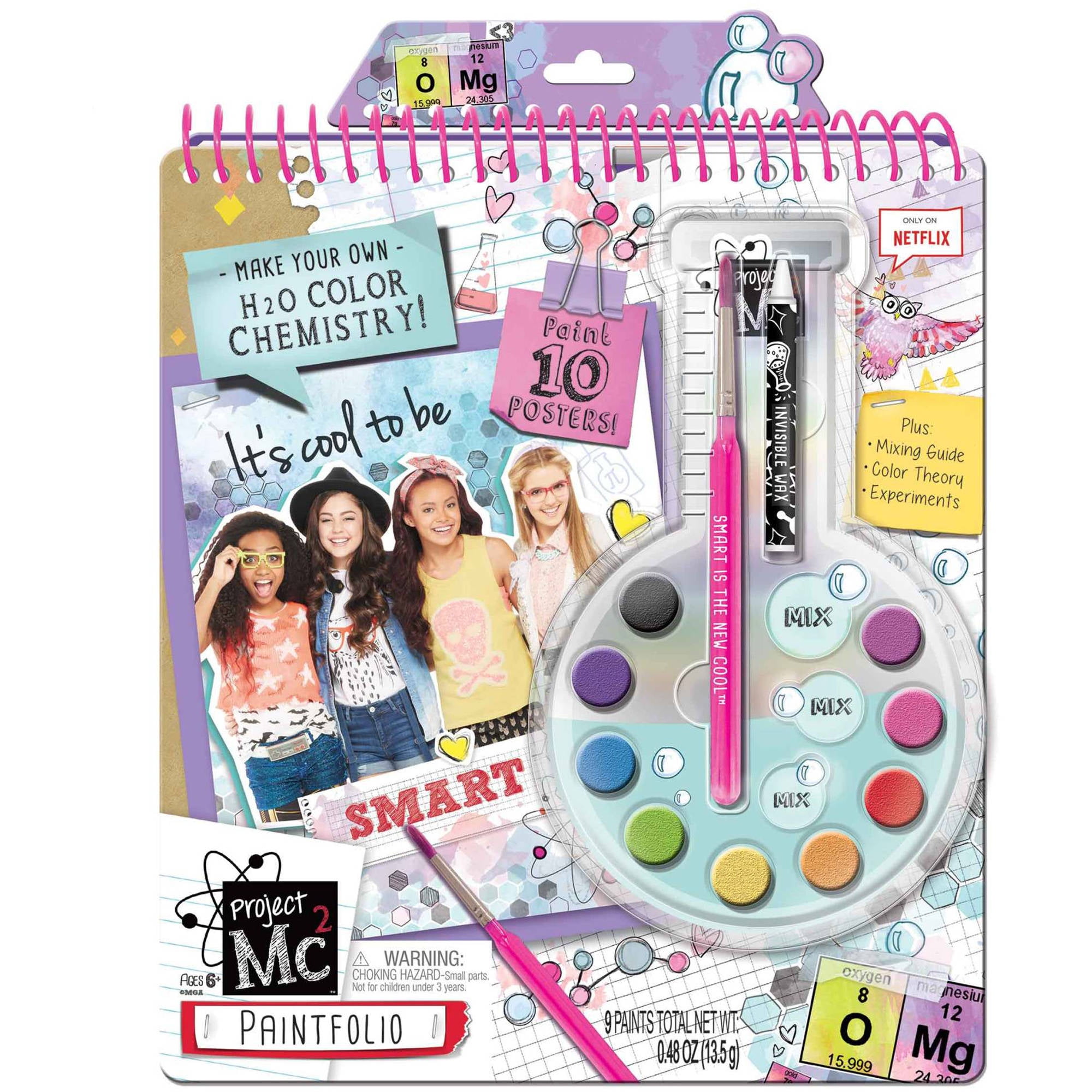 Project MC2 Paintfolio - Water Color Creation Only On Netflix - Walmart.com