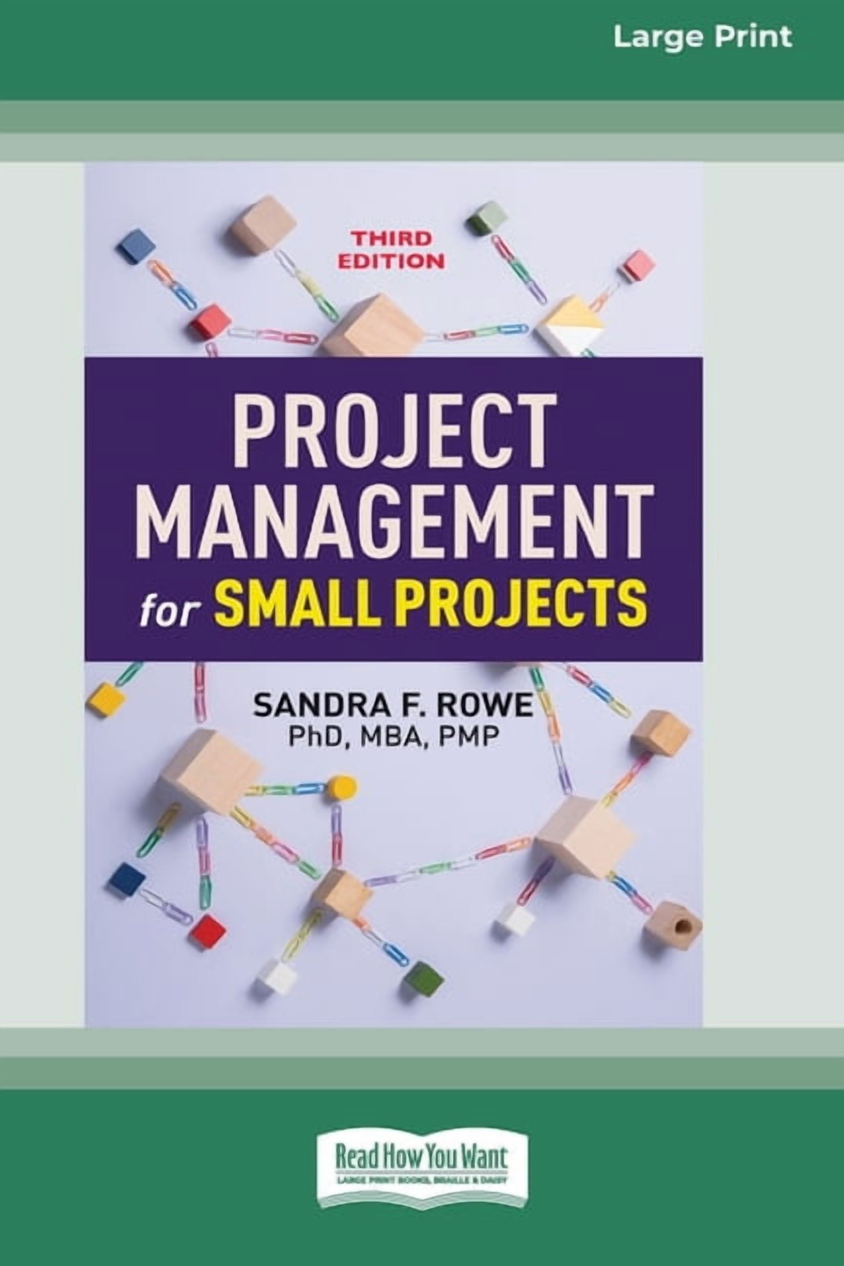 Project Management for Small Projects, Third Edition: (16pt Large Print ...
