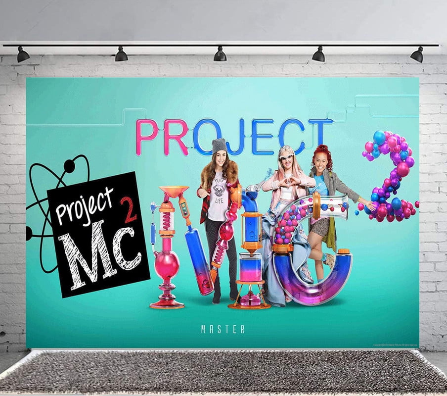Project Mc2 Backdrop Banner Party Supplies Poster Movie Theme ...