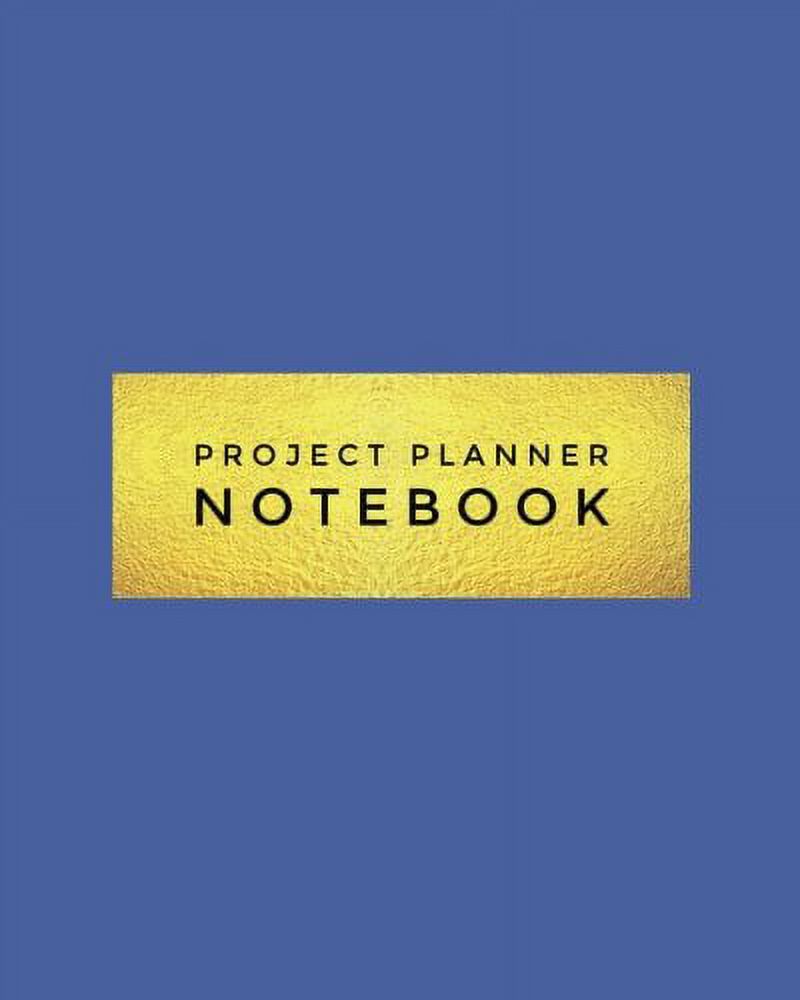 Pre-Owned Project Planner Notebook: Blue Organizer For Your Projects Or ...