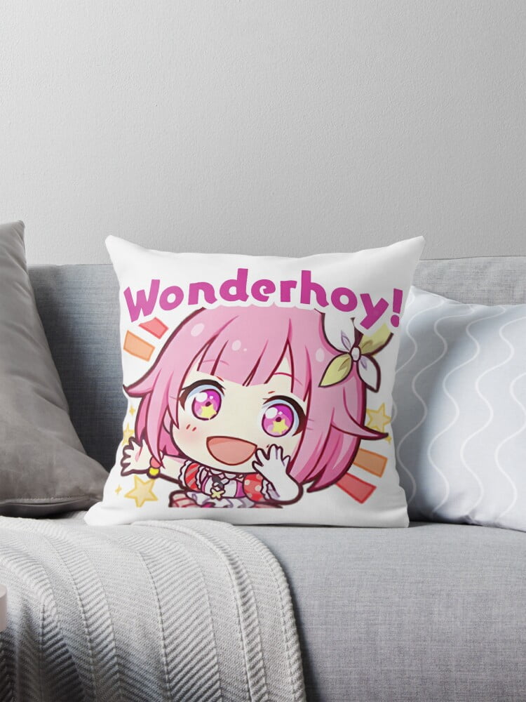 Project Sekai - Emu Otori - Wonderhoy! Decorative Pillow Covers ...