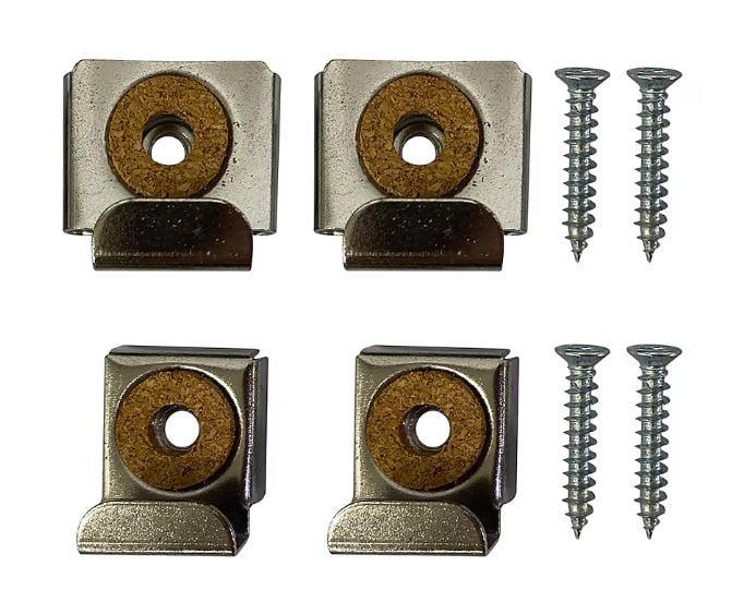 Project Source 2 -Pack Metal Mirror clip - Walmart.com