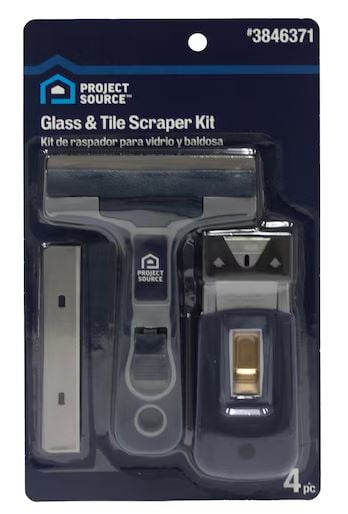 Project Source 4-Inches Carbon steel Paint Scraper - Walmart.com